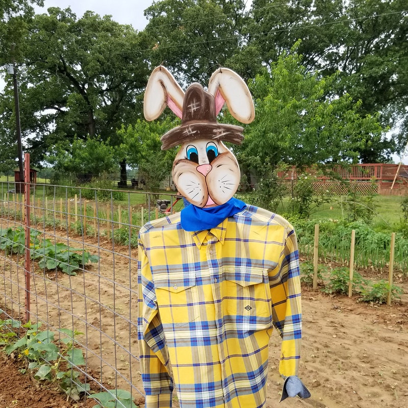 Wooden Scarecrow - Etsy