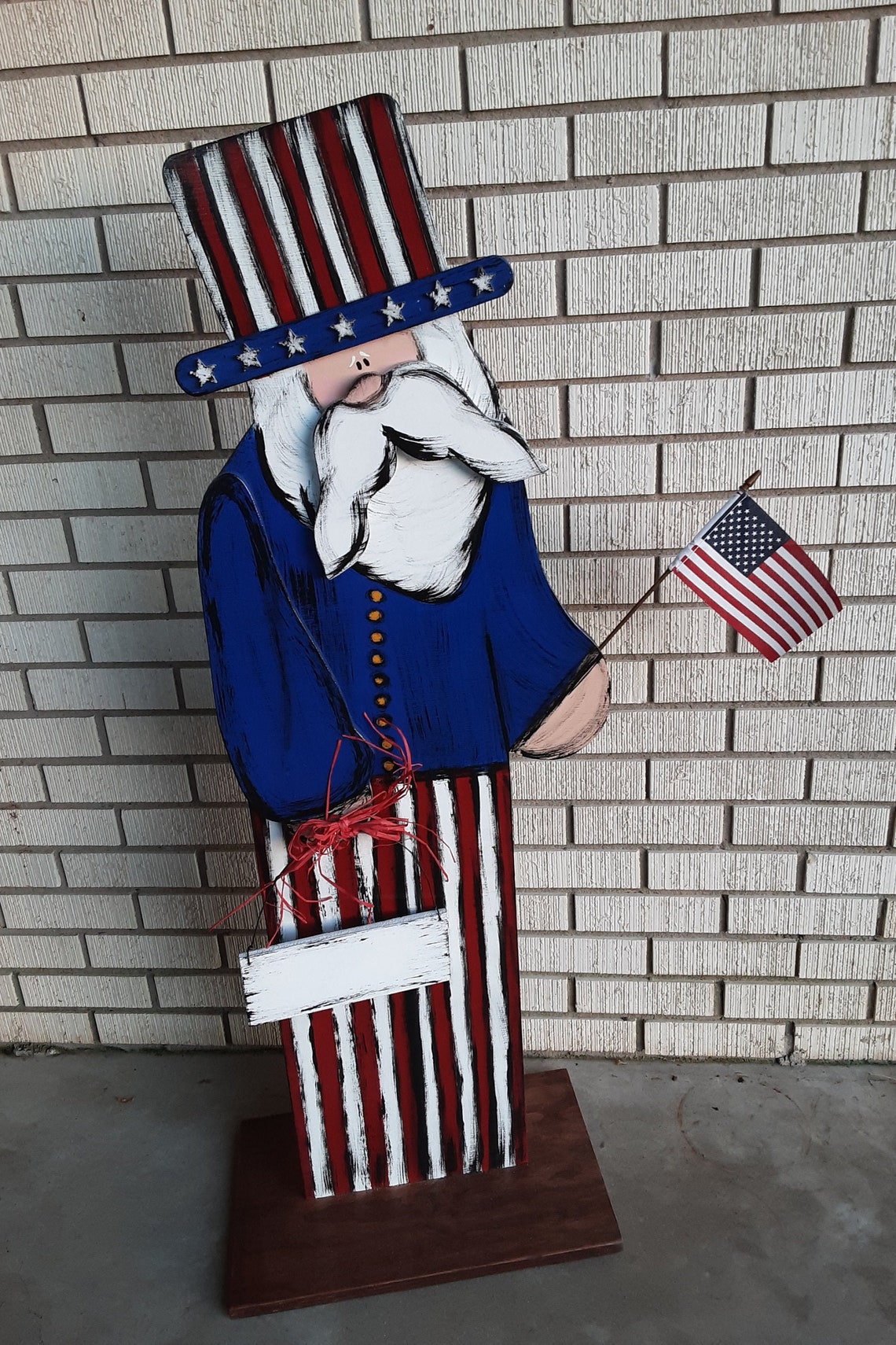 Uncle Sam Independence Day Decoration - Etsy