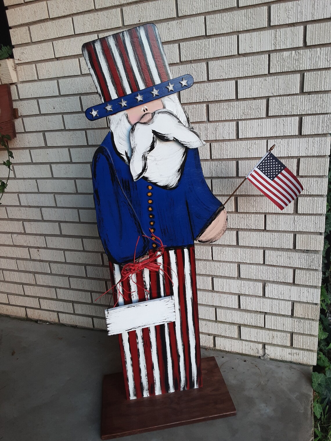 Uncle Sam Independence Day Decoration - Etsy