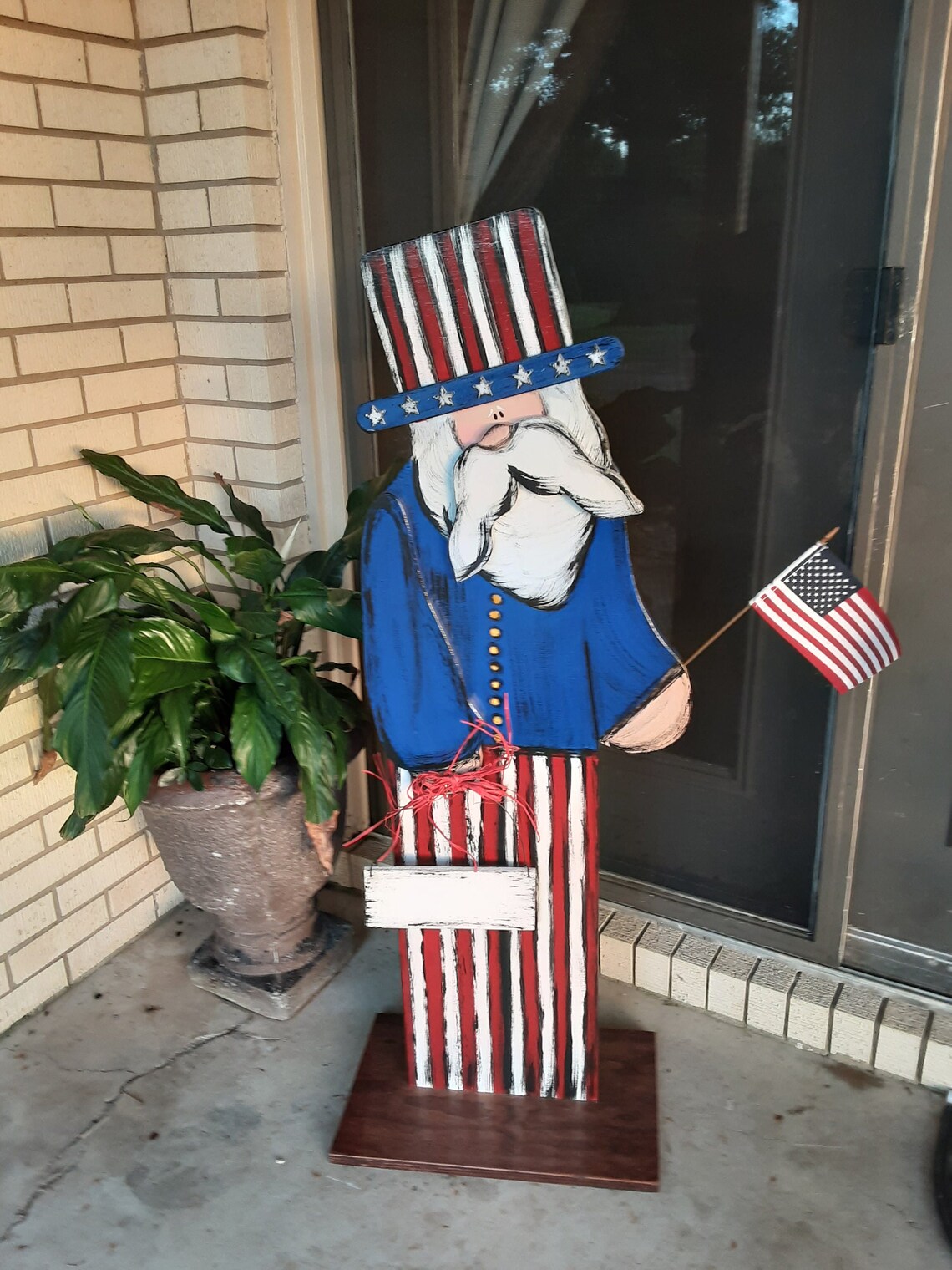 Uncle Sam Independence Day Decoration - Etsy