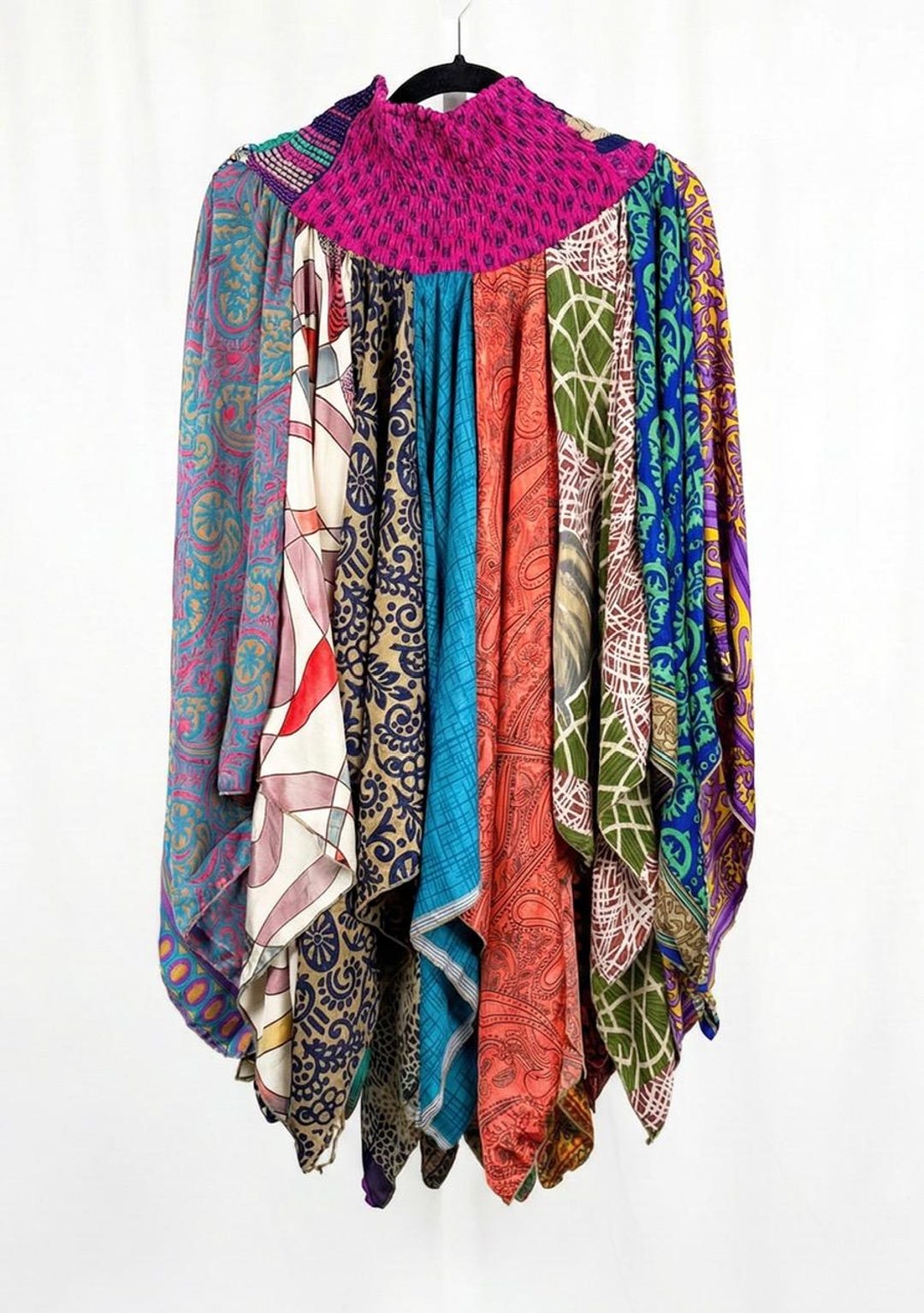 Sunrose Silk Patch Skirt 1000-09 - Etsy