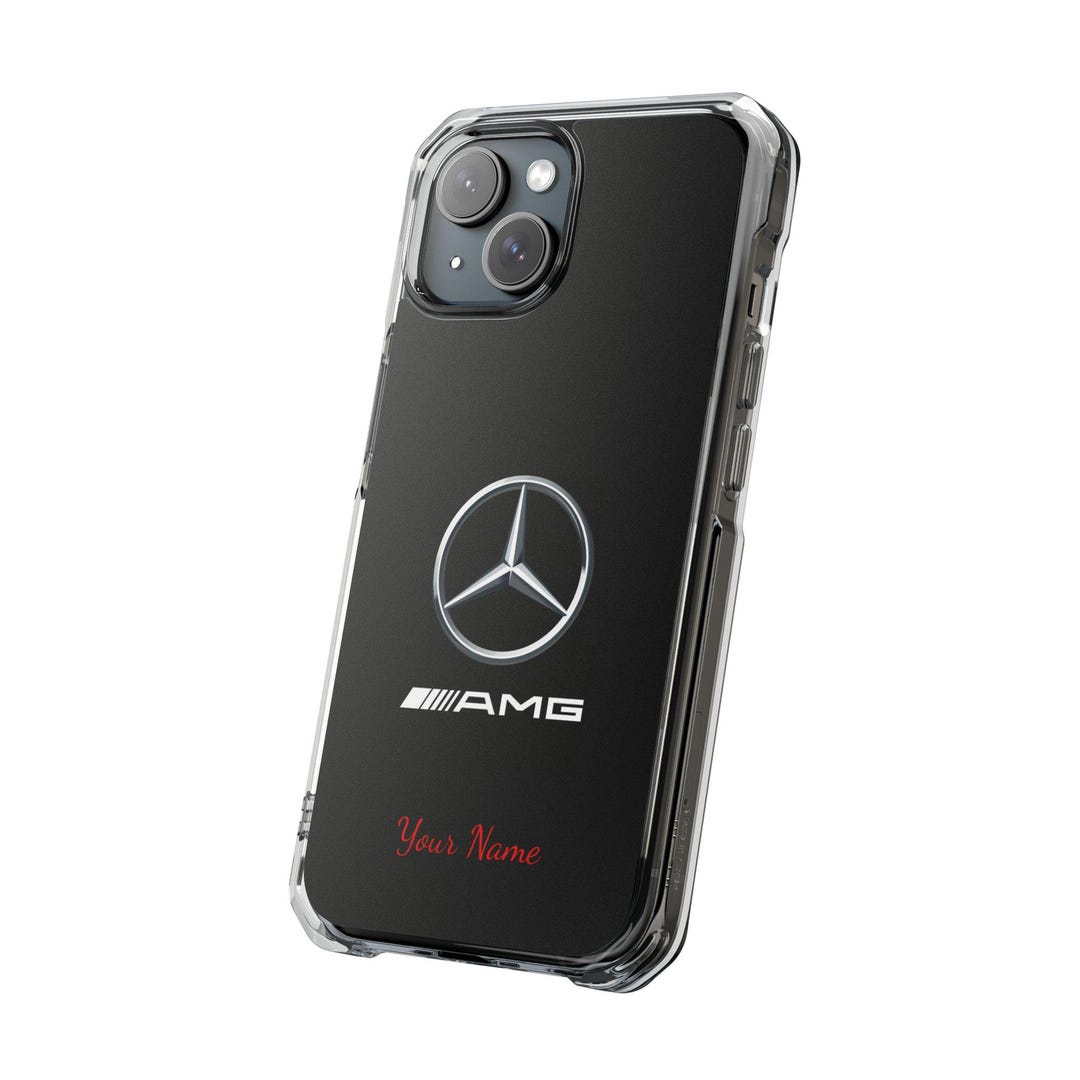 Personalized Mercedes AMG Magsafe Phone Case, Clear Impact TPU Bumper ...