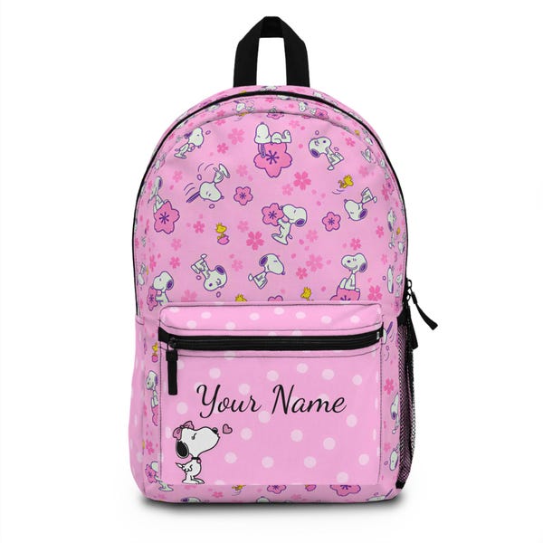 Personalized Snoopy Bags - Etsy