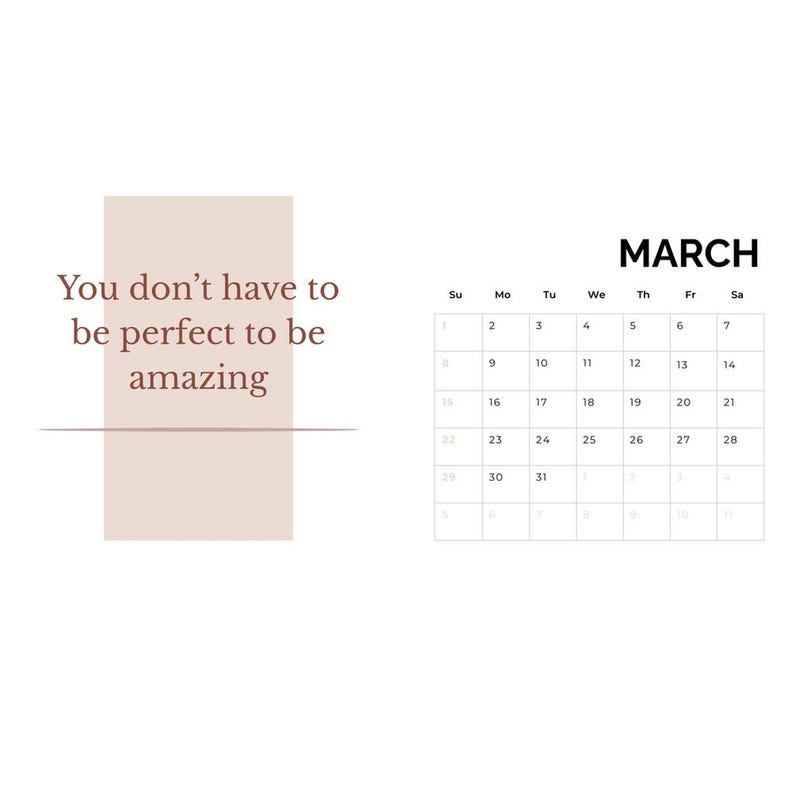 2026 Motivational Desk Calendar: Elevate Your Workspace With Inspiring ...