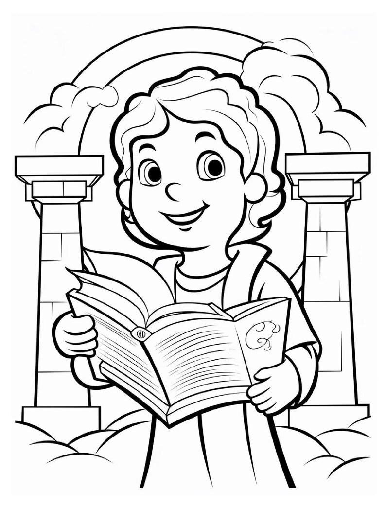 Bible Coloring Pages - 120 Pictures! - Etsy