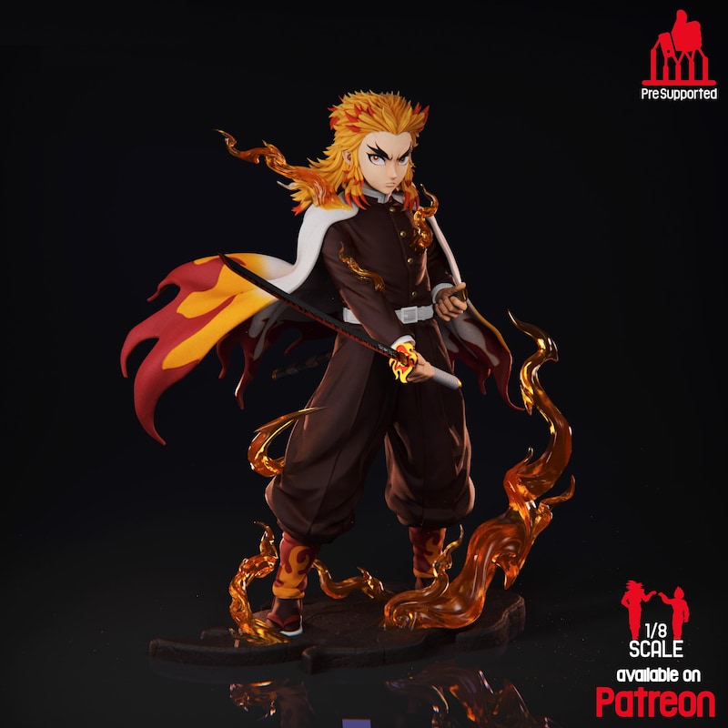 Demon Slayer Resin Art - Etsy