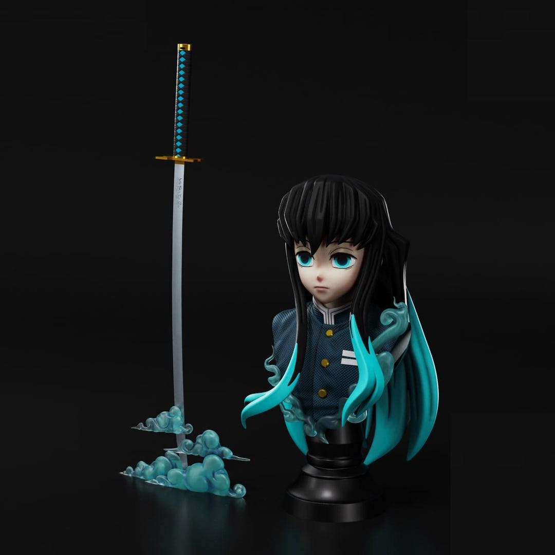 Tokito Muichiro From Demon Slayer - 3D STL File | Resin Stl File | FDM ...