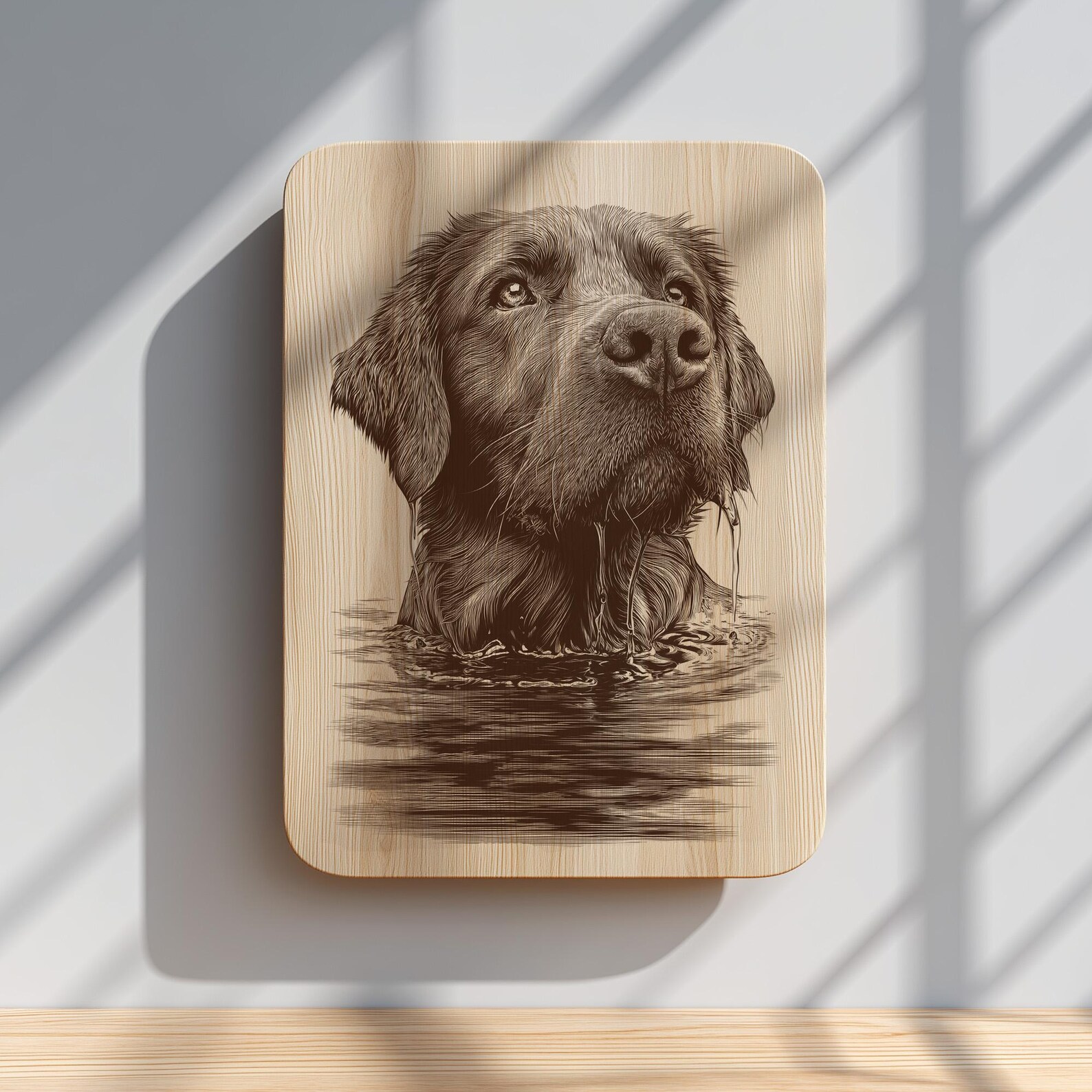 Labrador Retriever PNG | Rustic Dog Engraving Design | Pet Memorial ...