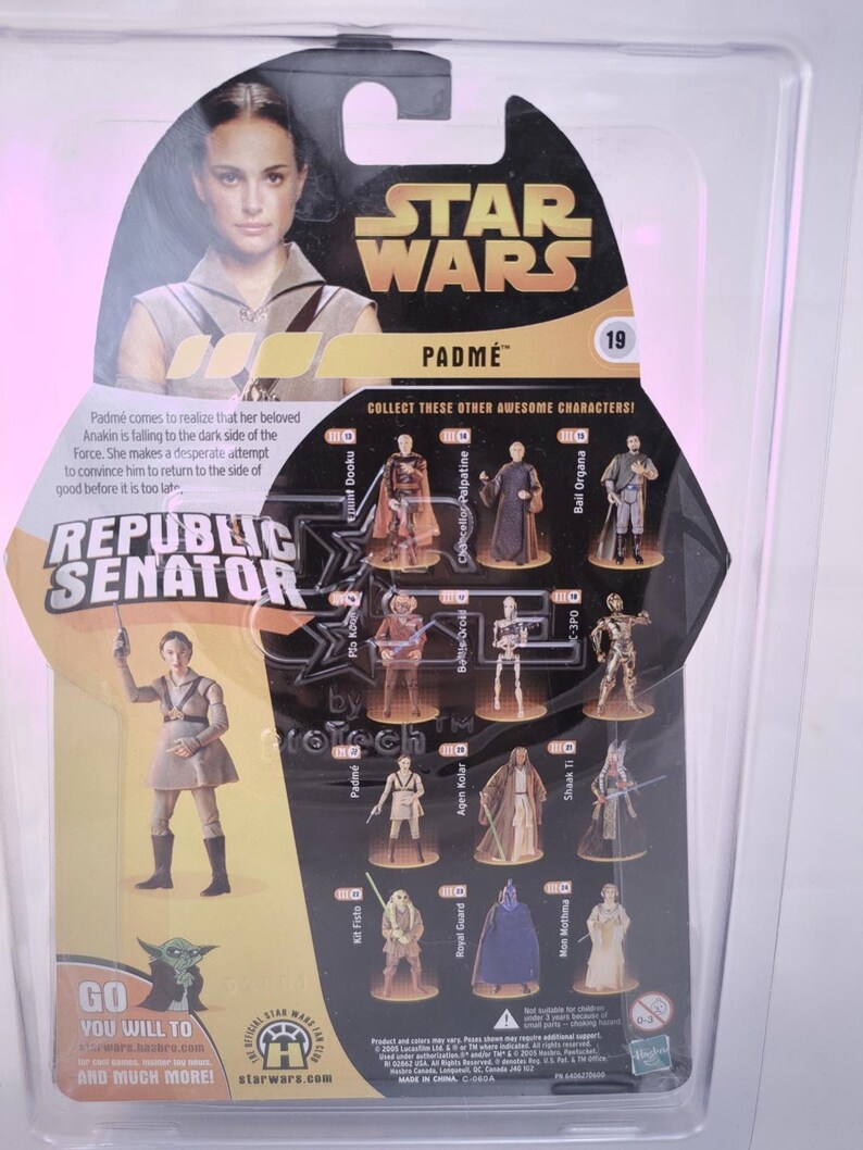 Star Wars Revenge of the Sith Padmé Republic Senator Action Figure - Etsy