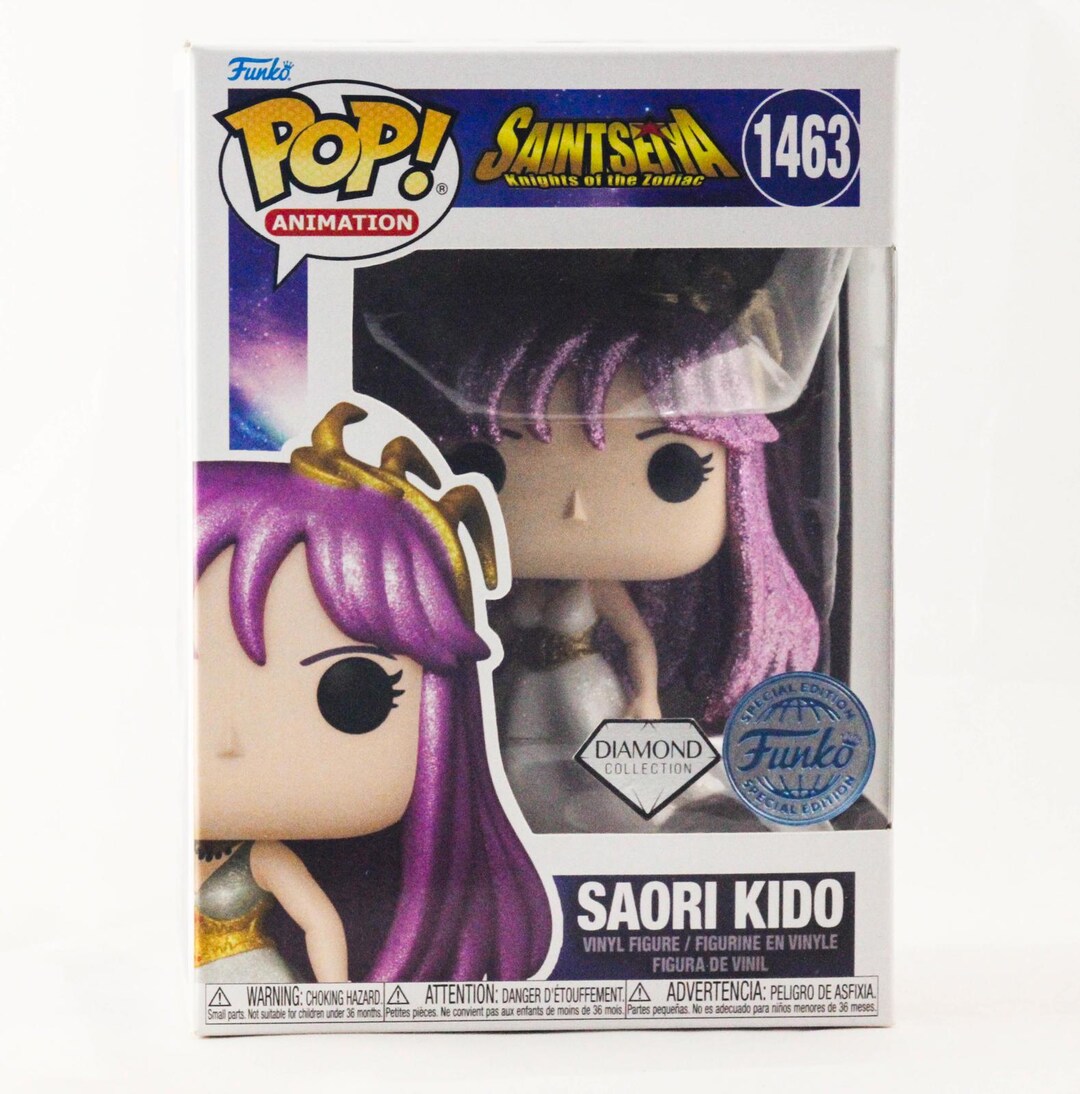 Funko Pop! Saint Seiya Saori Kido - Diamond Collection - Etsy
