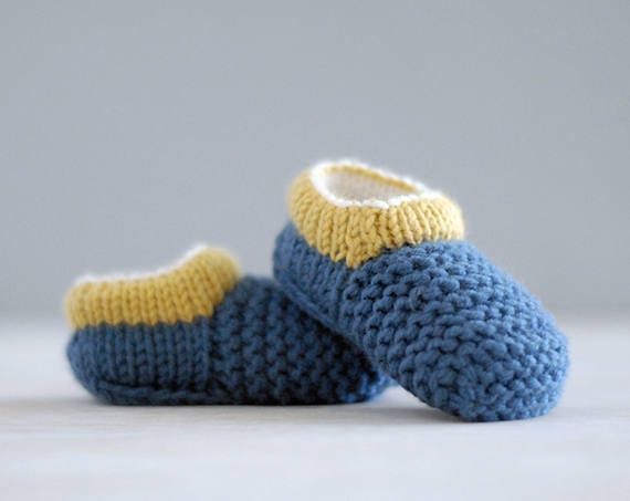 BABY SHOE PATTERN finn Stay on Shoe Baby House Slipper Bootie Pattern Plus Photo Tutorial. Great Knitted Infant Shoes That stay On Etsy UK