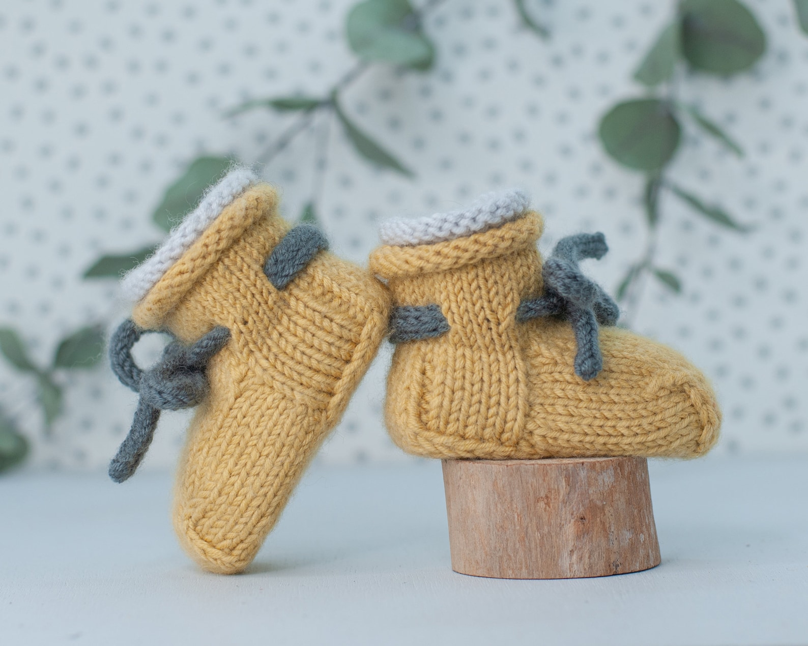 Baby Booties KNITTING PATTERN. Knit Baby Boots That Stay-on. | Etsy UK