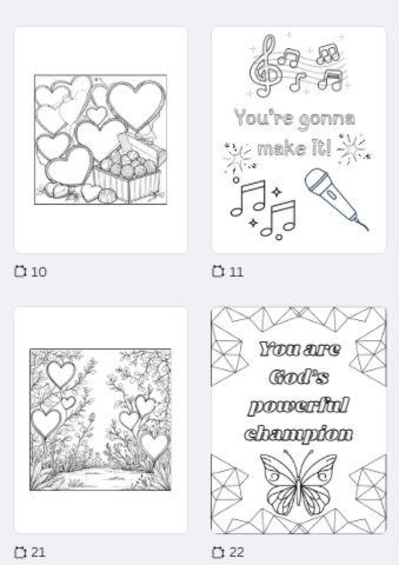 Love Yourself Coloring Book - Etsy