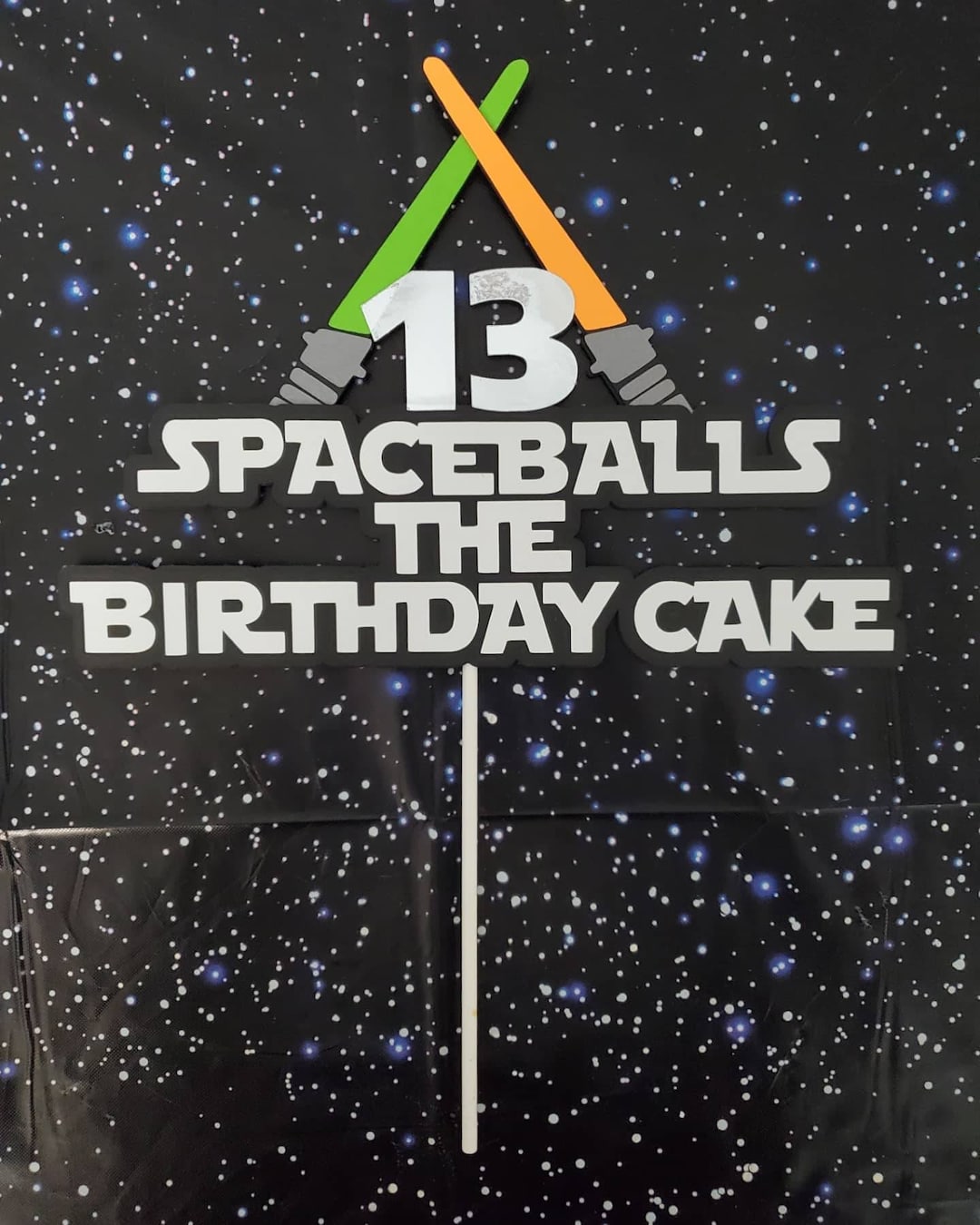 Spaceballs Cake Topper, Spaceballs Birthday Decorations Diecut ...