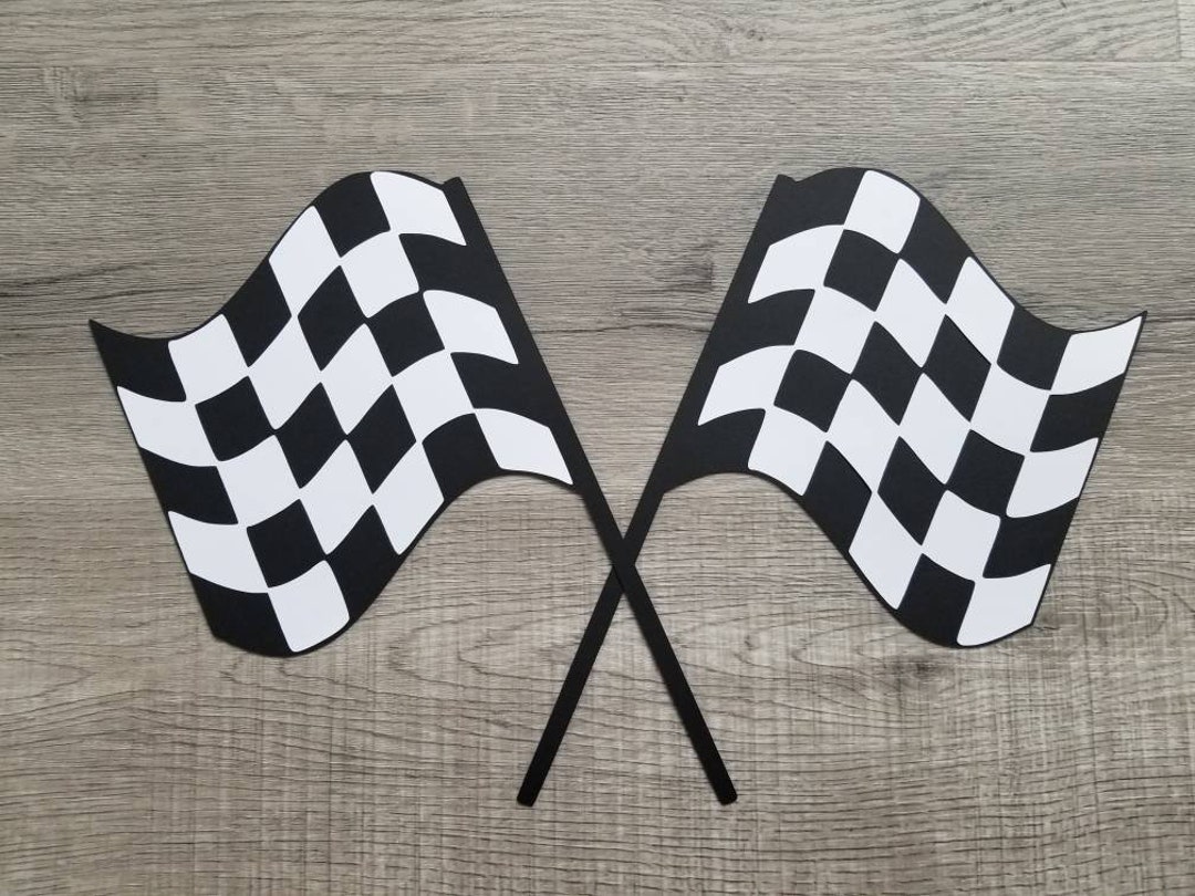 Checkered Flag Decorations, Cars Birthday Party, Cars Decorations Set ...
