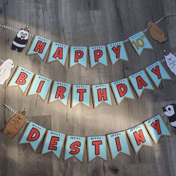 We Bare Bears - Etsy