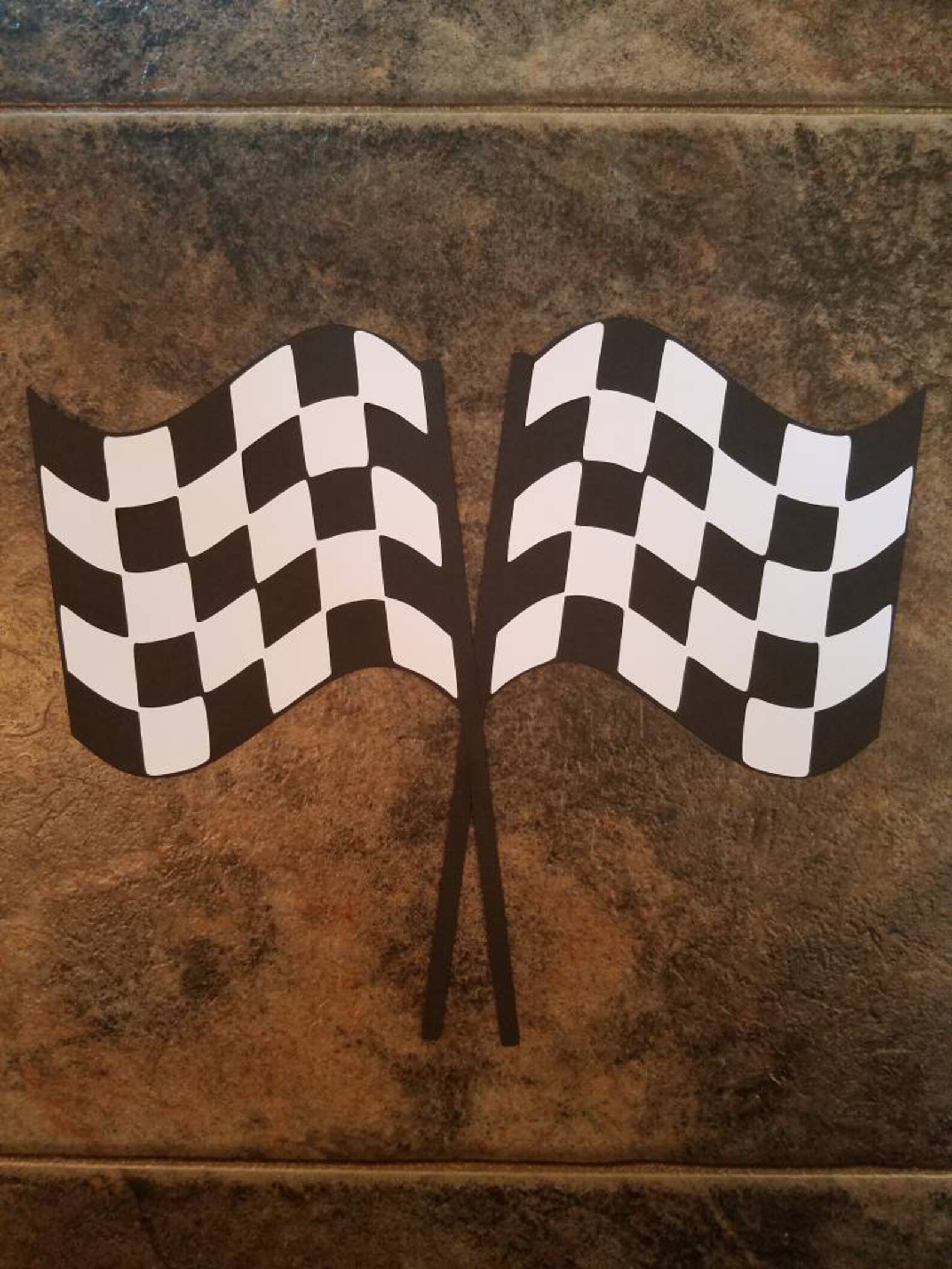 Checkered Flag Decorations Cars Birthday Party Cars | Etsy