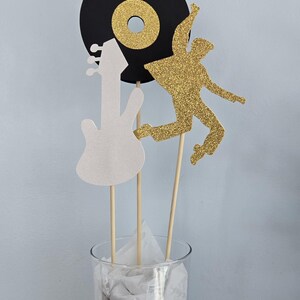 Rock N Roll Birthday, Elvis Decorations, 50s Decorations Set of 3 ...