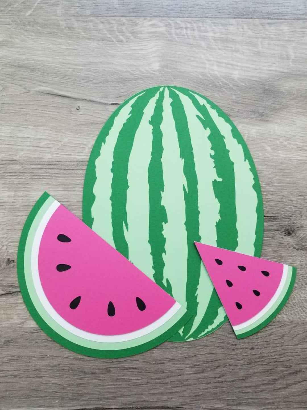 Watermelon Backdrop, Watermelon Decorations, Summer Party Diecut ...