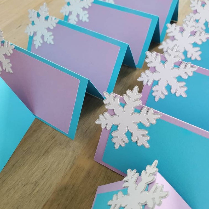 Frozen Place Cards - Etsy