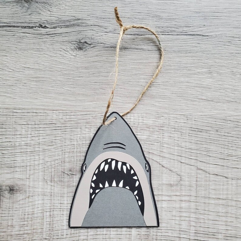 Jaws Decorations, Jaws Ornaments, Jaws Movie Props Diecut Cardstock 4 ...