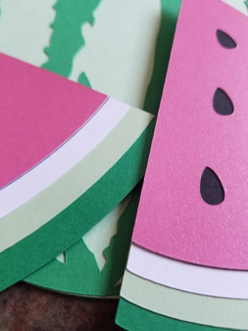 Watermelon Backdrop, Watermelon Decorations, Summer Party Diecut ...