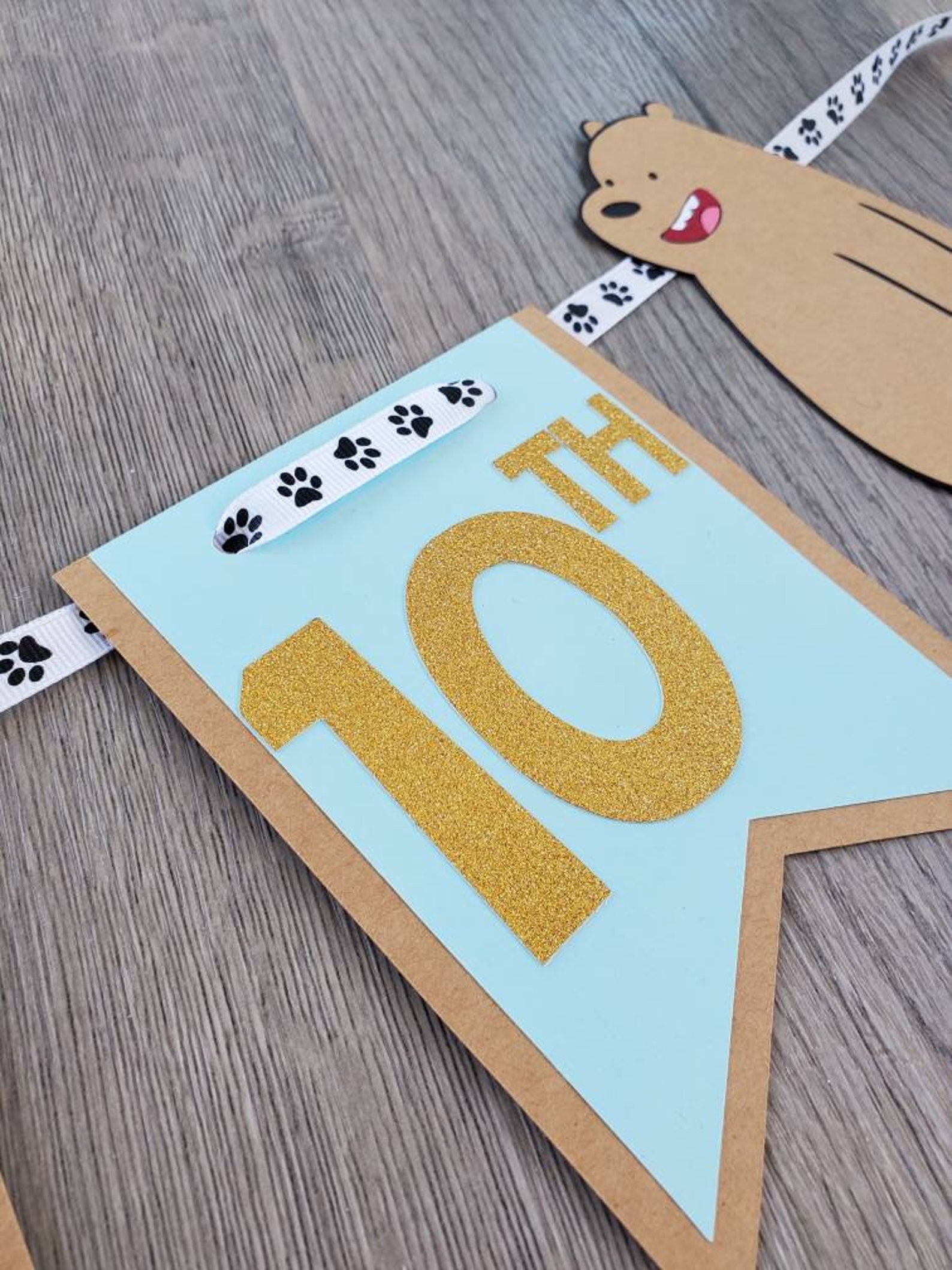 We Bare Bears Birthday Banner We Bare Bears Decorations | Etsy