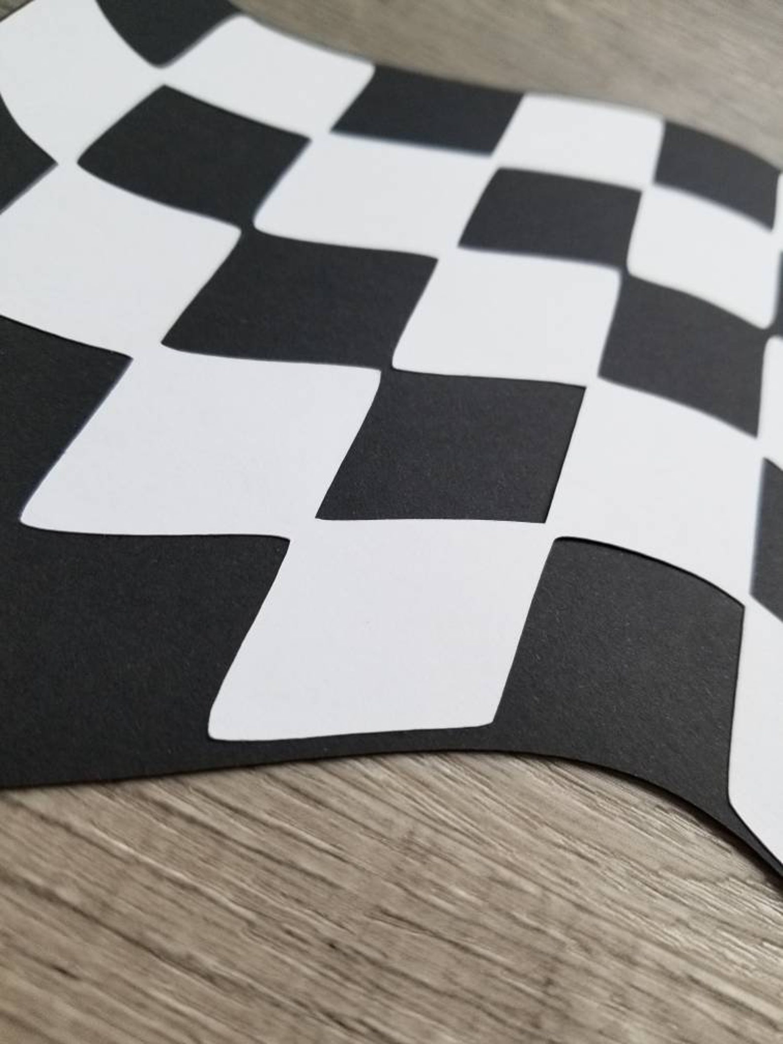 Checkered Flag Decorations Cars Birthday Party Cars | Etsy