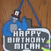 Gorilla Tag Door Sign, Gorilla Decorations, VR Birthday on Ribbon Ready ...