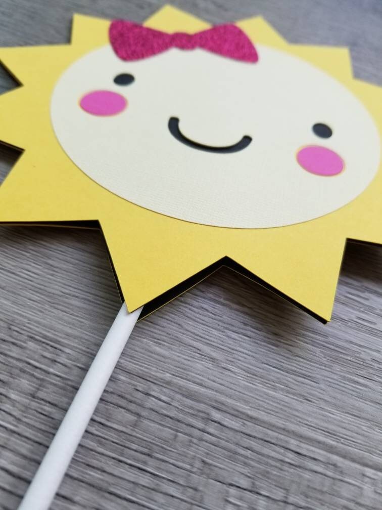 Sunshine Decorations Summertime Birthday Happy Sun | Etsy