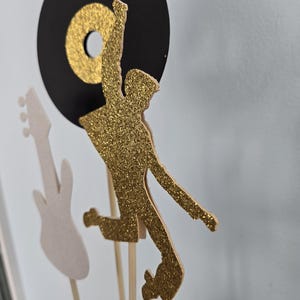 Rock N Roll Birthday, Elvis Decorations, 50s Decorations Set of 3 ...