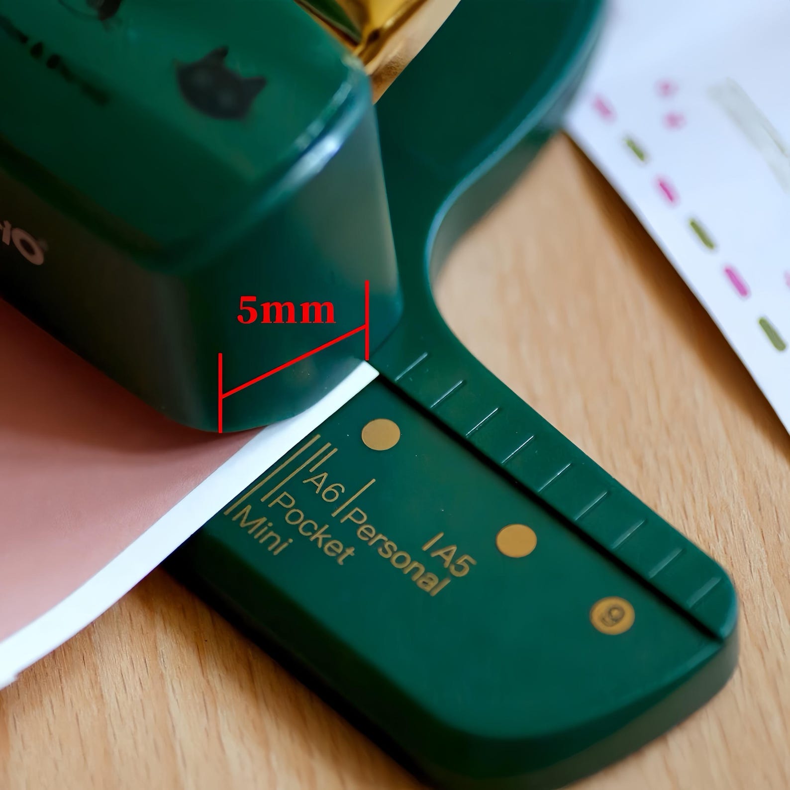 Ultimate Hole Puncher | 4mm Small Hole Punch | A5 A6 Personal A7 A8 ...