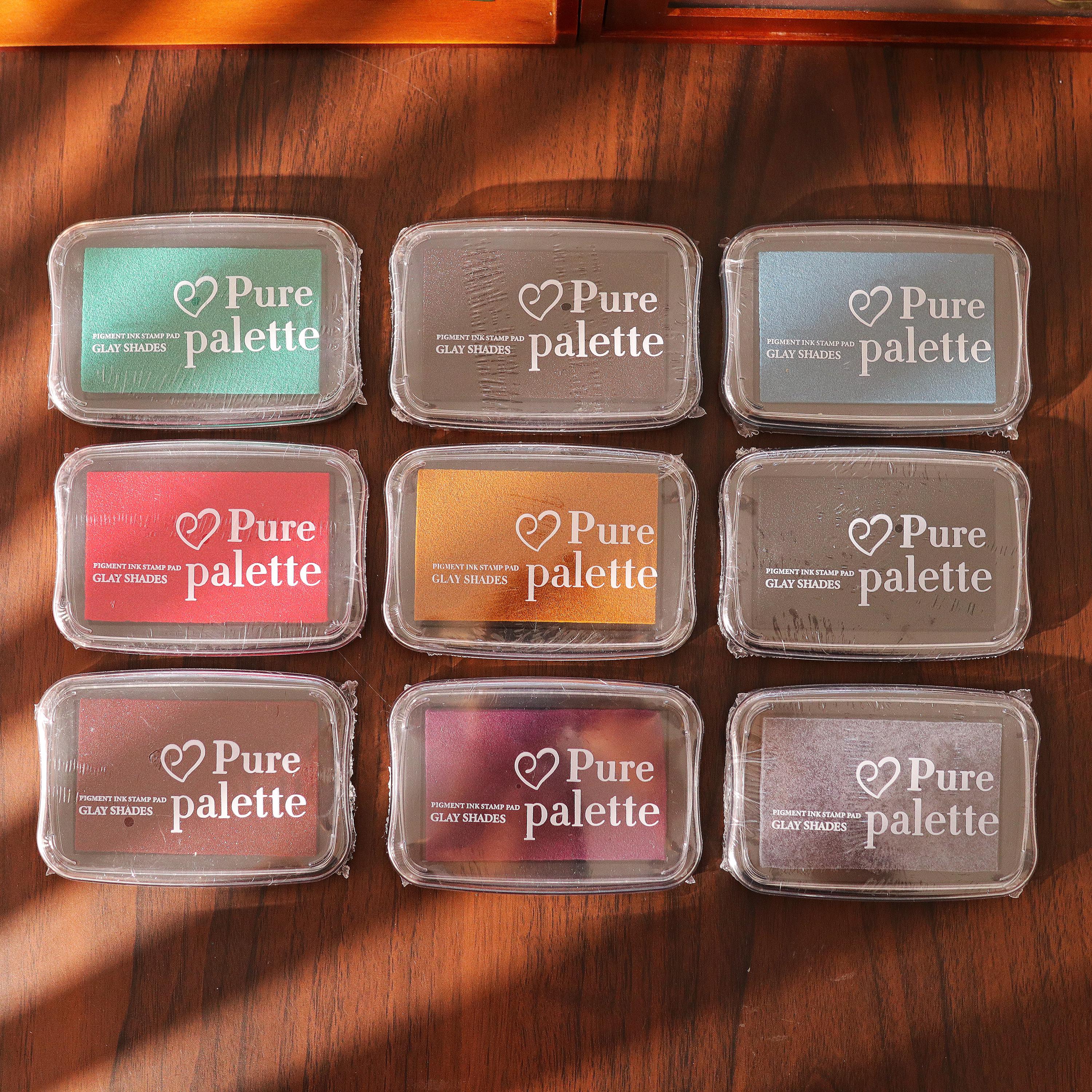 Colored Stamp Ink Pad | Fast-drying Fine Detail Stamping | Retro Big ...