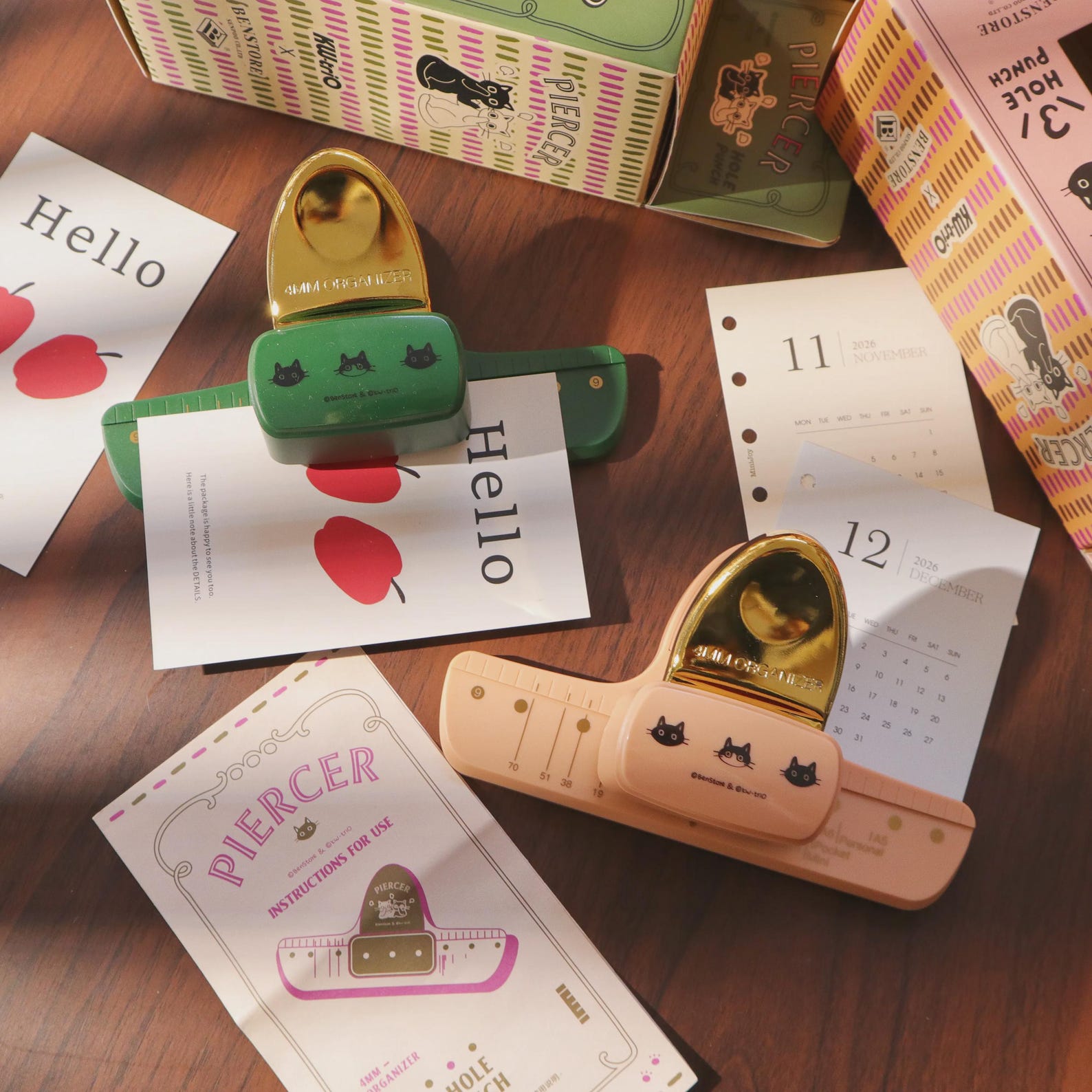 Ultimate Hole Puncher | 4mm Small Hole Punch | A5 A6 Personal A7 A8 ...