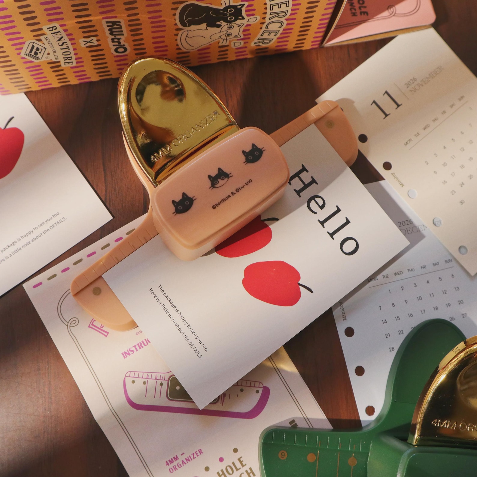 Ultimate Hole Puncher | 4mm Small Hole Punch | A5 A6 Personal A7 A8 ...