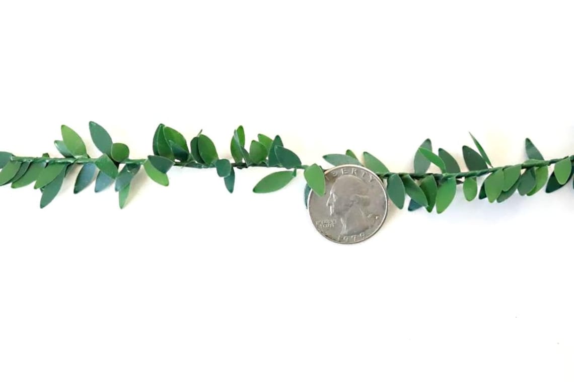Miniature Boxwood Garland . Mini Garland . Artificial Boxwood - Etsy