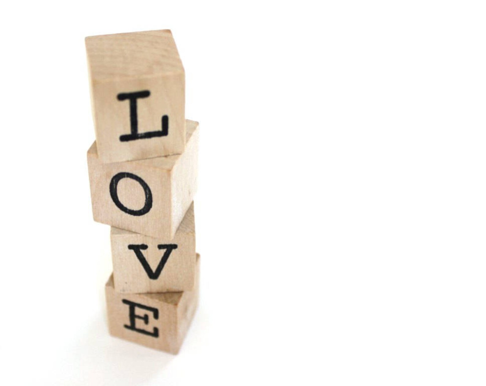 LOVE Blocks Personalized Blocks Wooden Wedding Cake Topper - Etsy
