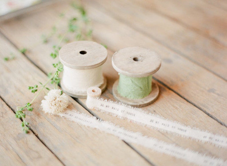 Rustic Ribbon / Personalized Ribbon printed ribbon wedding | Etsy