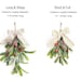 Rustic Christmas Mistletoe / Mistletoe, Christmas Party Decorations ...