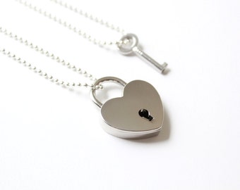 Lock and Key Jewelry | Etsy