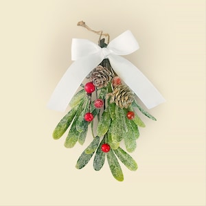 Rustic Christmas Mistletoe / Mistletoe, Christmas Party Decorations ...