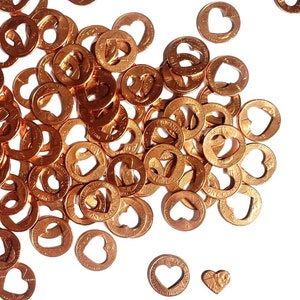 Heart Penny , Valentine Heart , Lucky in Love , Heart Cutout ...