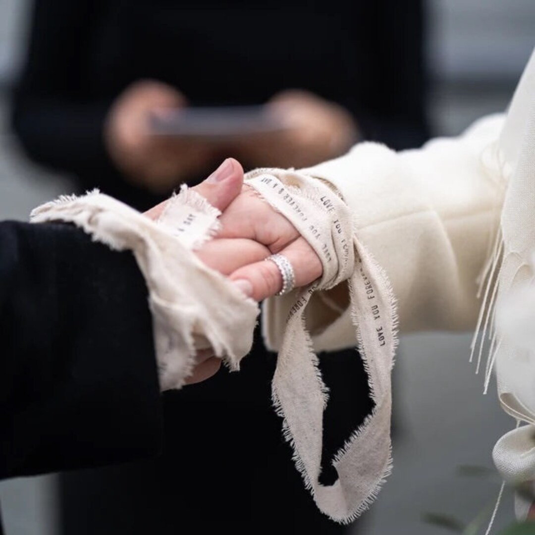 Personalized Hand Binding Cord . Hand Binding Ceremony . Hand Fasting ...