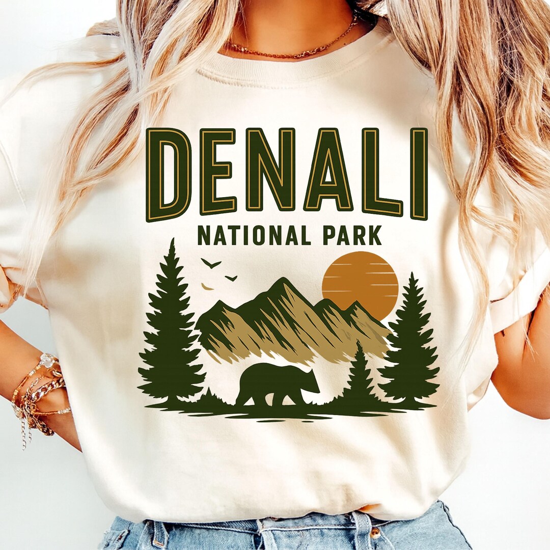 Mount Denali National Park PNG SVG, Alaska Png, Trending Shirt Designs ...