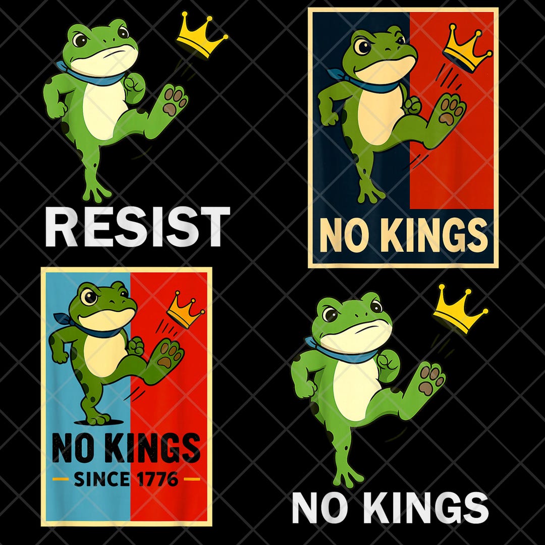 Portland Frog Protester | Resist Animals PNG Digital Download | Vintage ...