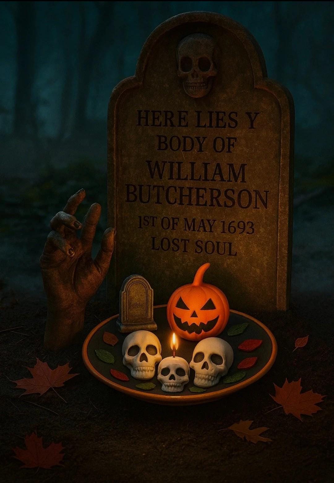 "billy Butcherson – Lost Soul" Candle With Vanilla, Cinnamon, Fig, and ...