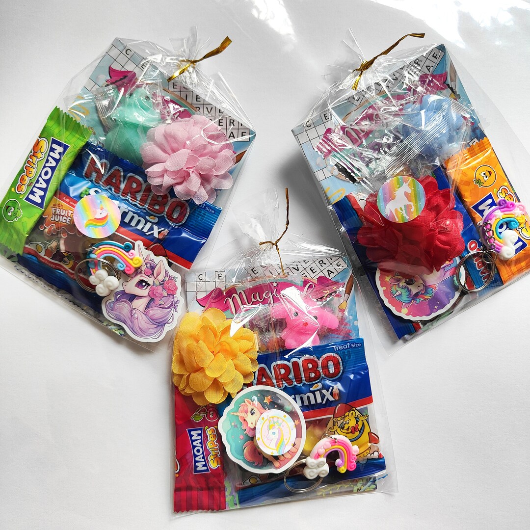 Prefilled Birthday Party Favor Bag, Girl Party Bag,gift Bag for Girl ...