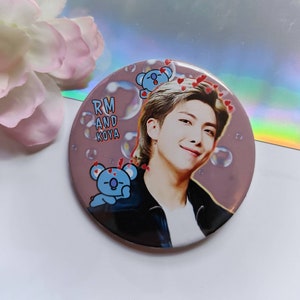 Bts Pin Set,bts Bt21,bt21 Pin Set,bts Badge,bts Button,rj,koya, Kooky ...