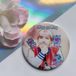 Bts Pin Set,bts Bt21,bt21 Pin Set,bts Badge,bts Button,rj,koya, Kooky ...