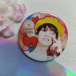 Bts Pin Set,bts Bt21,bt21 Pin Set,bts Badge,bts Button,rj,koya, Kooky ...